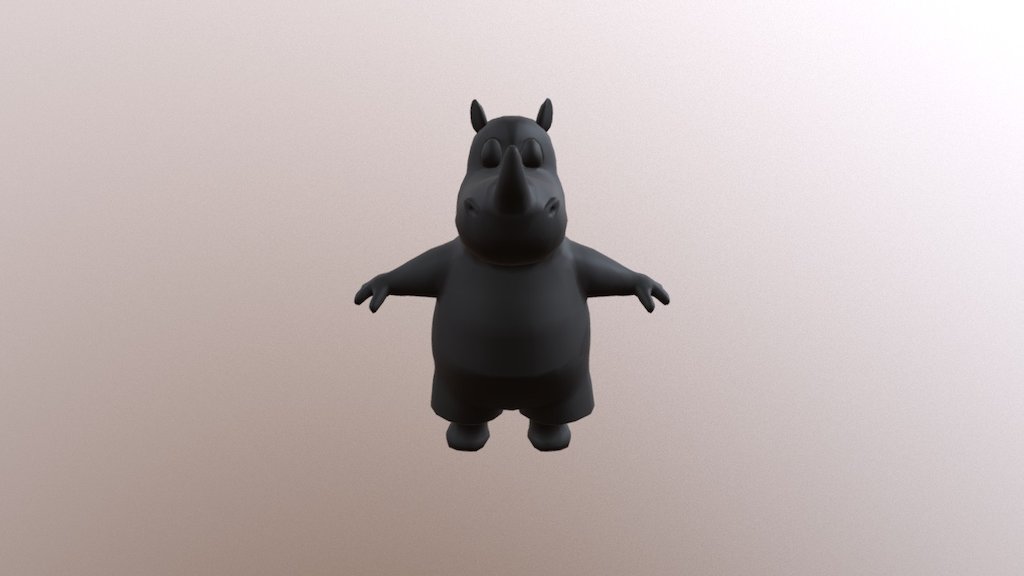 Rino - 3D model by toycantando [e564eda] - Sketchfab
