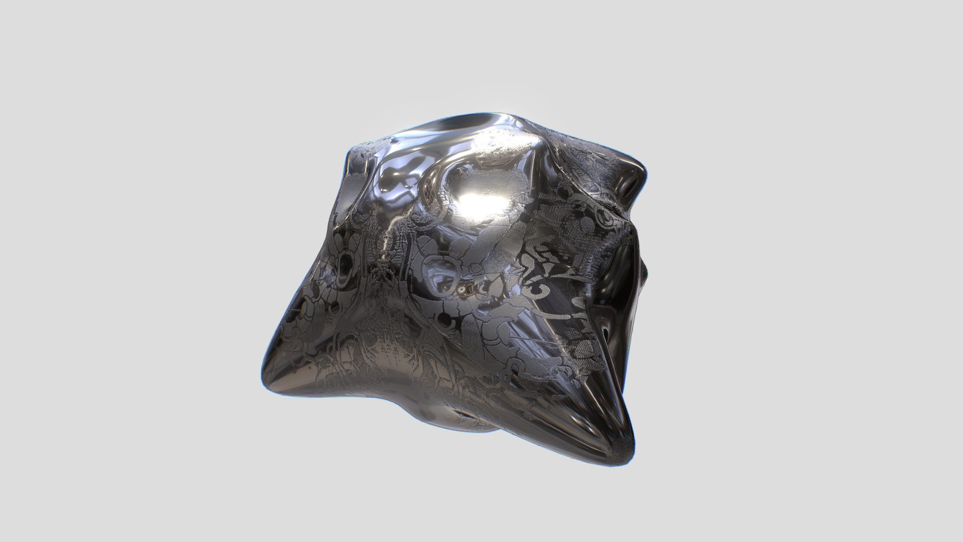 Chrome Ghost - Download Free 3D model by sheamkennedy [e565616] - Sketchfab