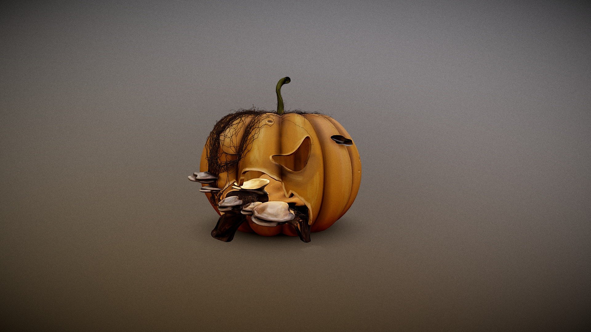 Scary Fungus Jack O Lantern - 3D model by DarlineHe (@DarlineH ... Scary Fungus Jack O Lantern - 3D model by DarlineHe (@DarlineH ...