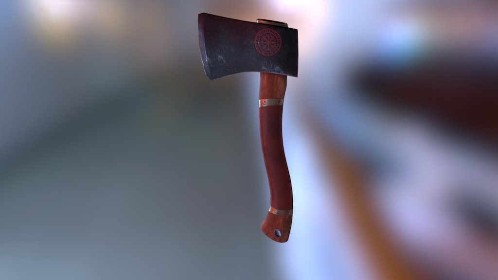 Rust - Norse Hatchet - 3D model by Uriki9 [e5686f1] - Sketchfab
