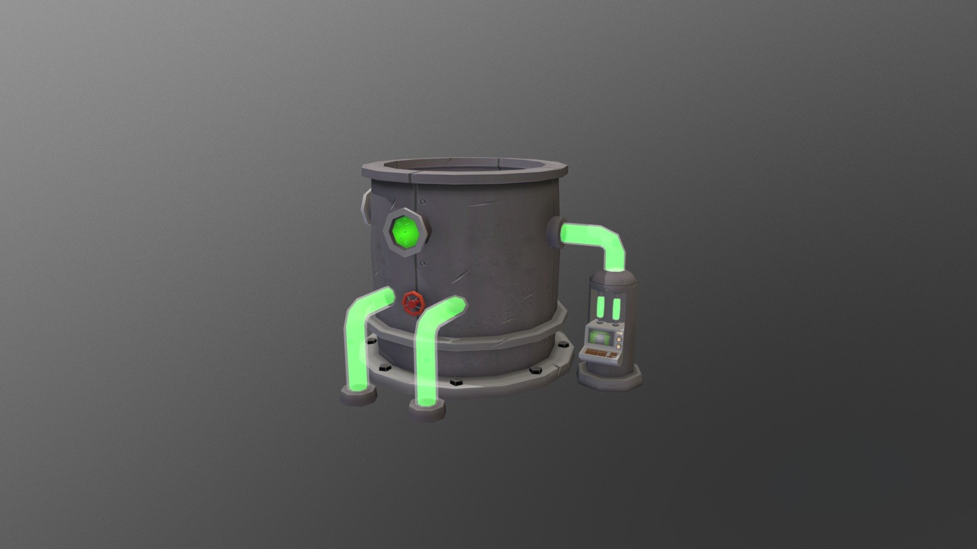 Art Test - Poison Tank - 3D model by Steven Maslovskiy ...