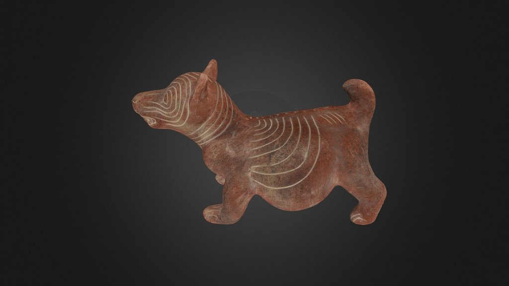 Ceramic Dog Effigy Reproduction - Download Free 3D model by rmark ...