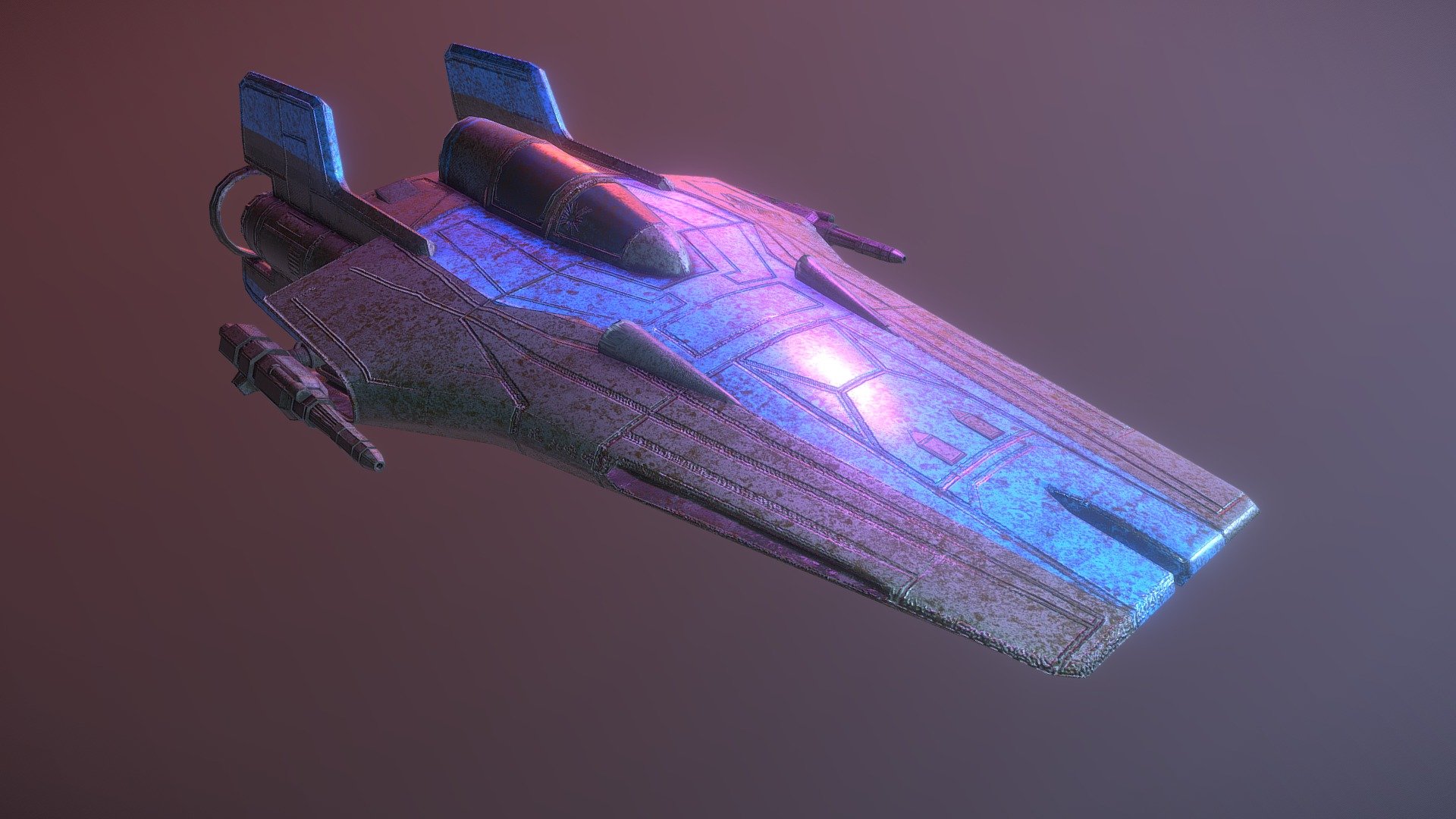 A-Wing - 3D model by akeymi0.0 [e56ccc2] - Sketchfab