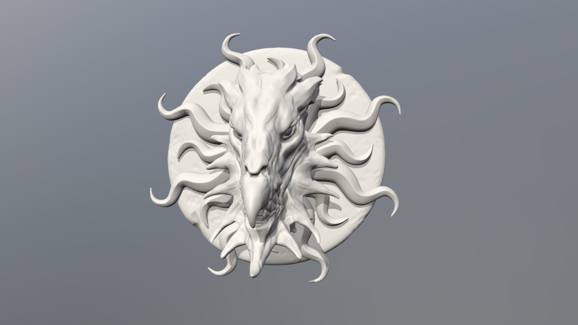 Emblem of the Sun - 3D model by Aethrym [e57009b] - Sketchfab