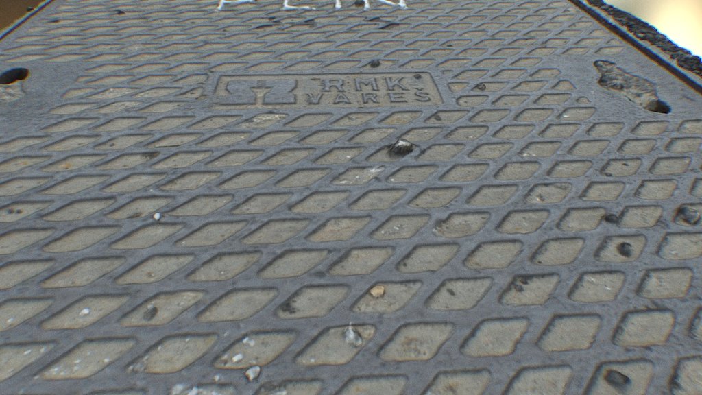 Road decal metal sewer - 3D model by riviera3d [e570d27] - Sketchfab