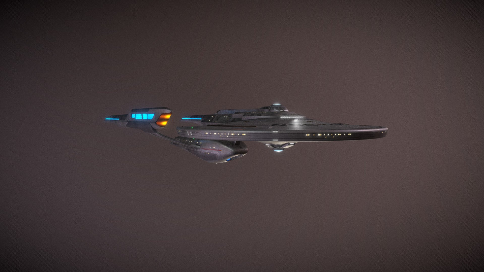 U.S.S. Enterprise-G - 3D model by Jamie Rose (@jamien64) [e570d70 ...