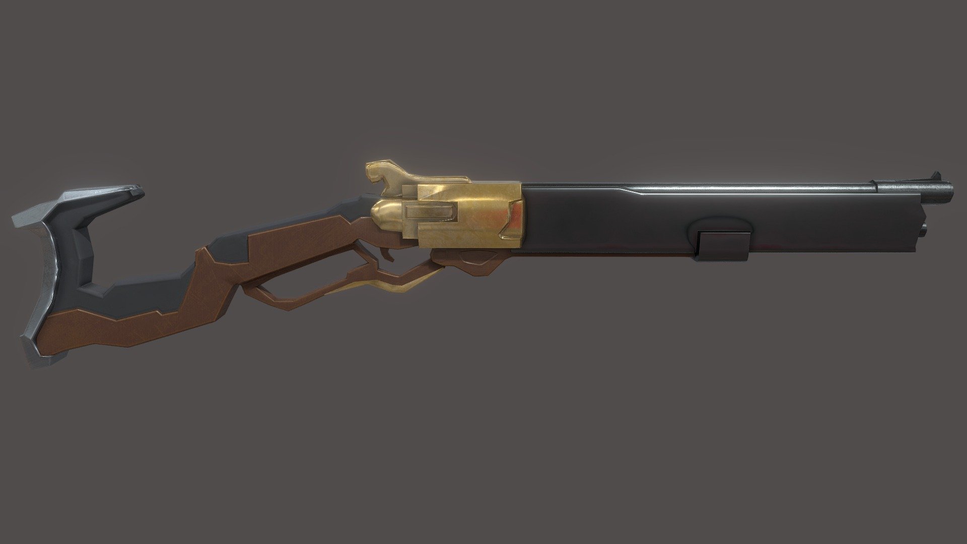 Ashe Rifle - Download Free 3D model by Antonio Castro (@antoniocastro ...