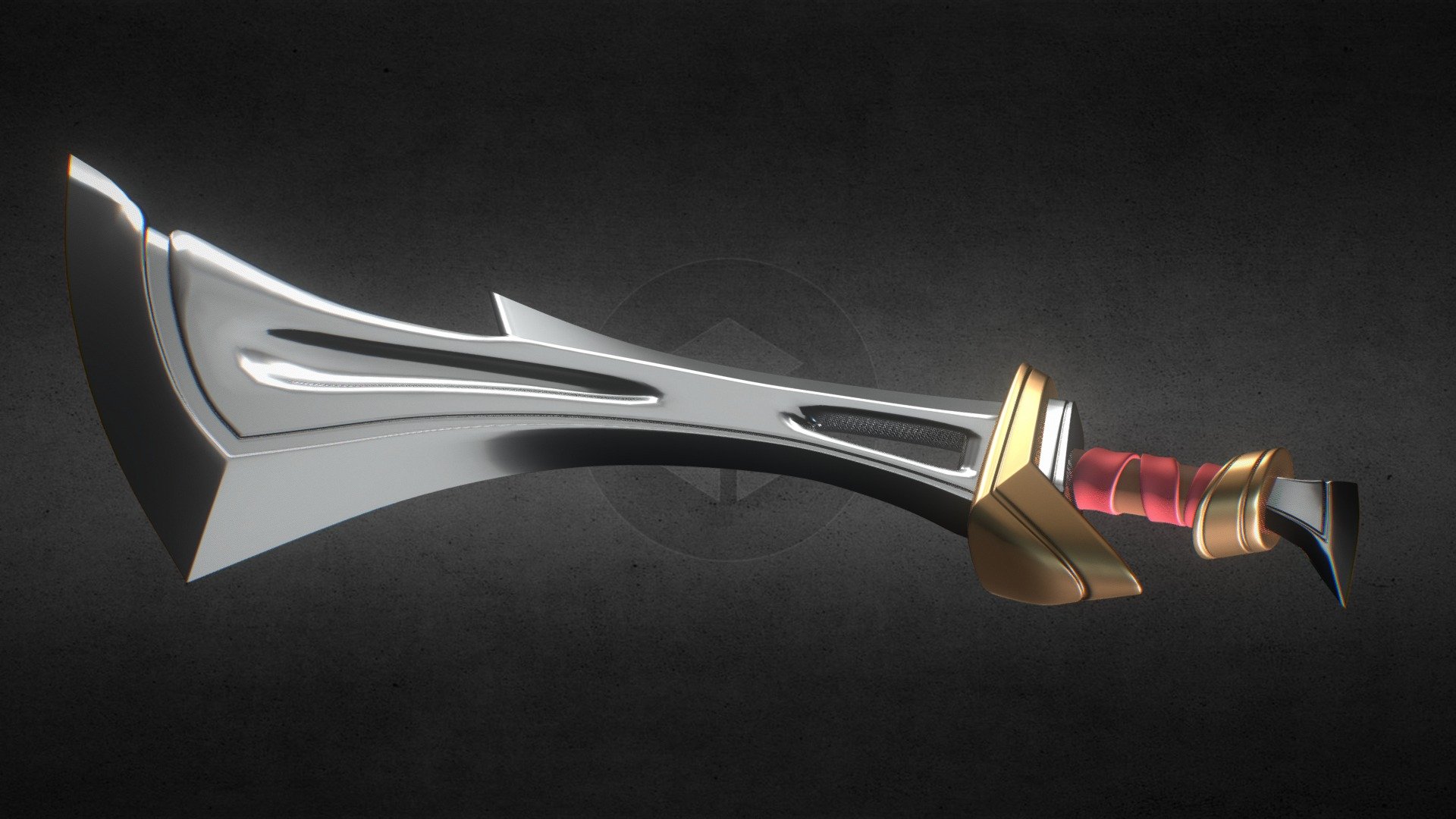 Basic Fantasy Stylised Sword - Buy Royalty Free 3D model by Visionary ...