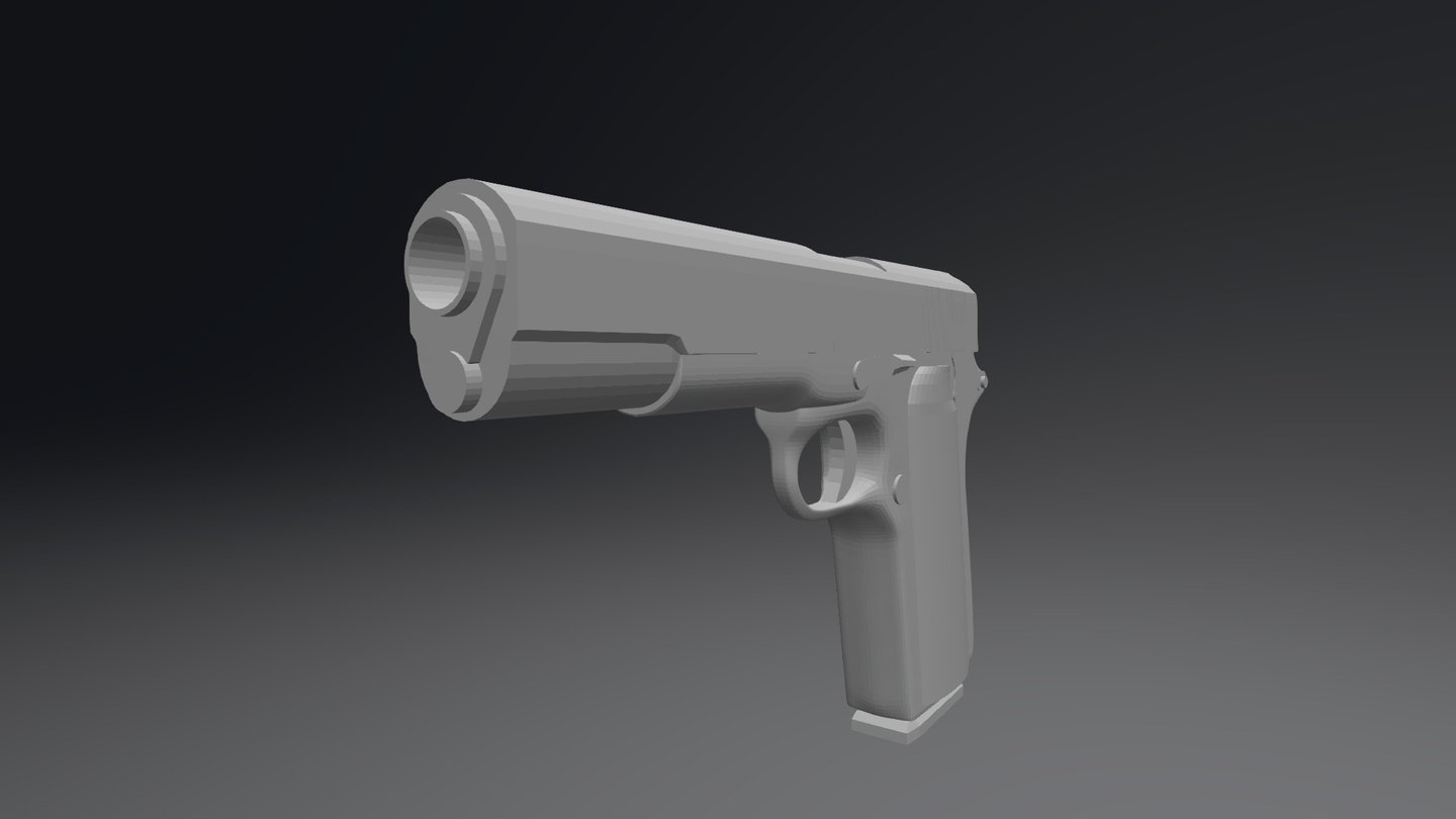 M1911 Colt - 3D model by redzonegfx [e571ab7] - Sketchfab