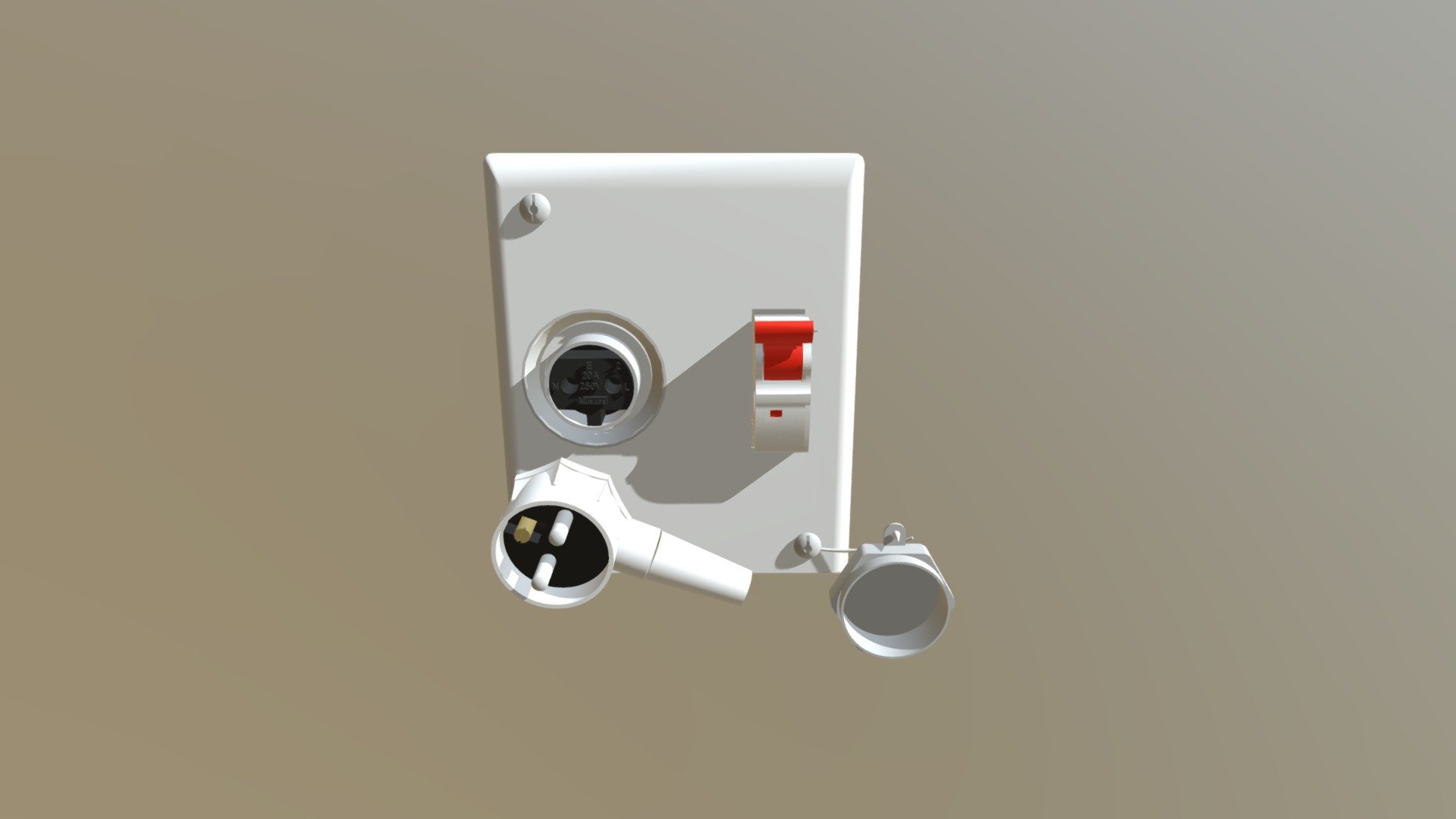 AC BOX - 3D model by mitvenkiqrc [e572c35] - Sketchfab