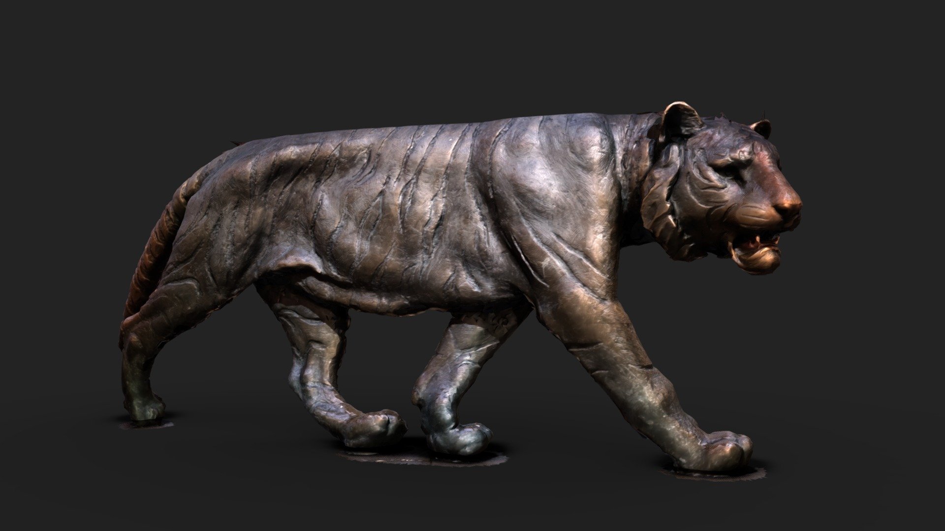 Tiger Statue Scan - Buy Royalty Free 3D model by Amanpreet Bajwa ...