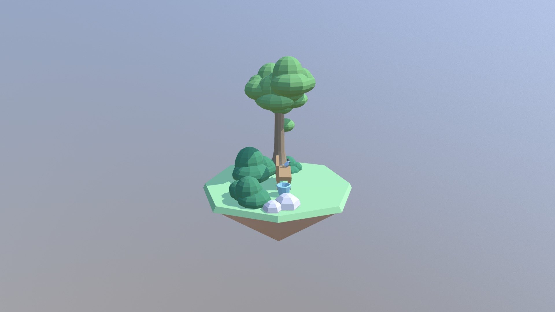 Park scene - 3D model by Xephrys [e578e60] - Sketchfab