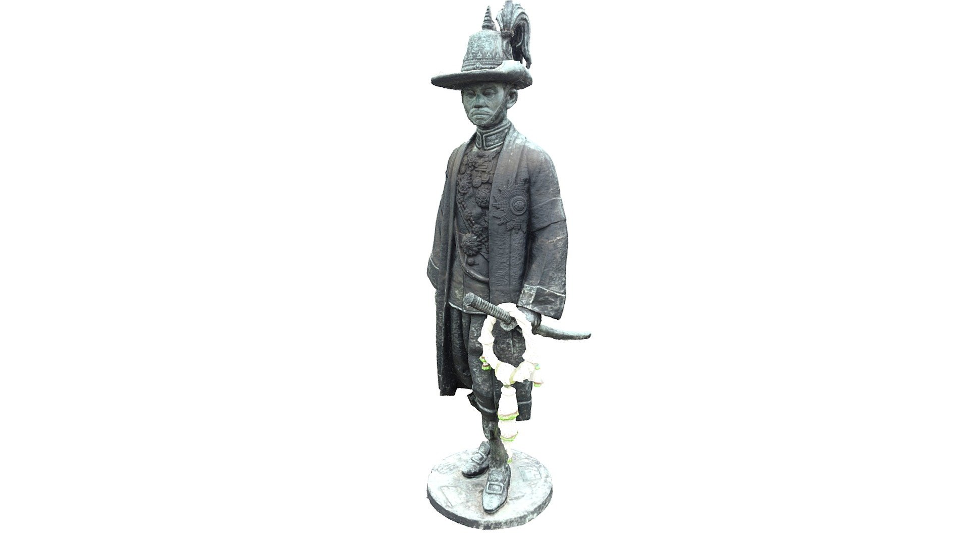 King Rama VII - 3D model by VR Siam (@saenpich) [e57991e] - Sketchfab