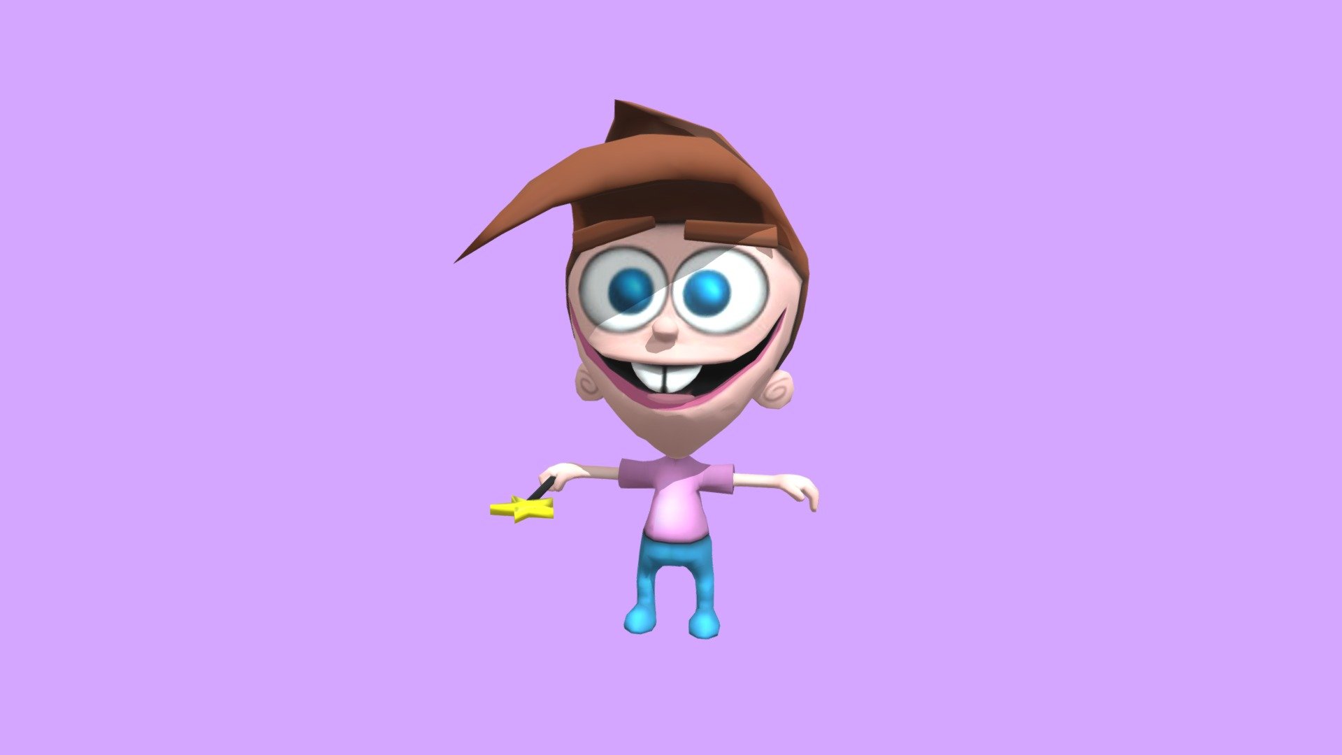 timmy_turner (1) - 3D model by Darnell11 [e57a07d] - Sketchfab