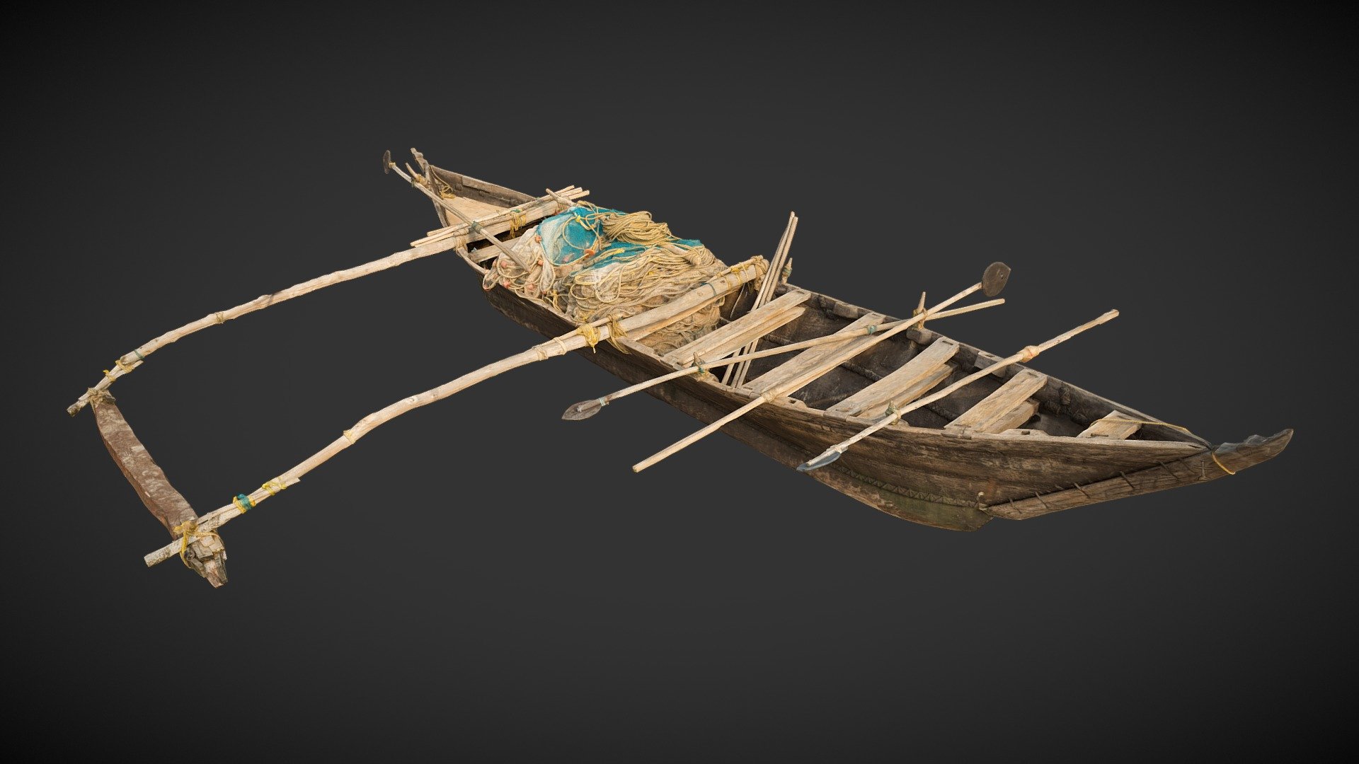 Goa Fishing Boat - 3D model by Dmytro Dokunov (@dokunod) [e57b070 ...