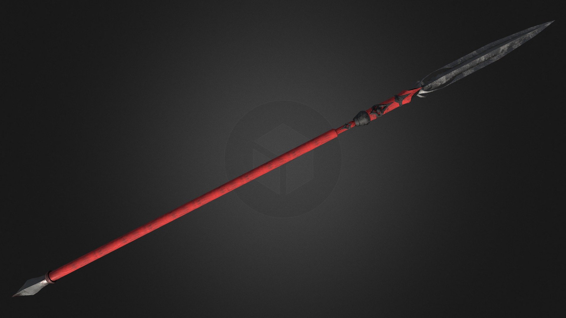 Red Spear - Download Free 3D model by Swach (@swachok) [e57b3c3 ...