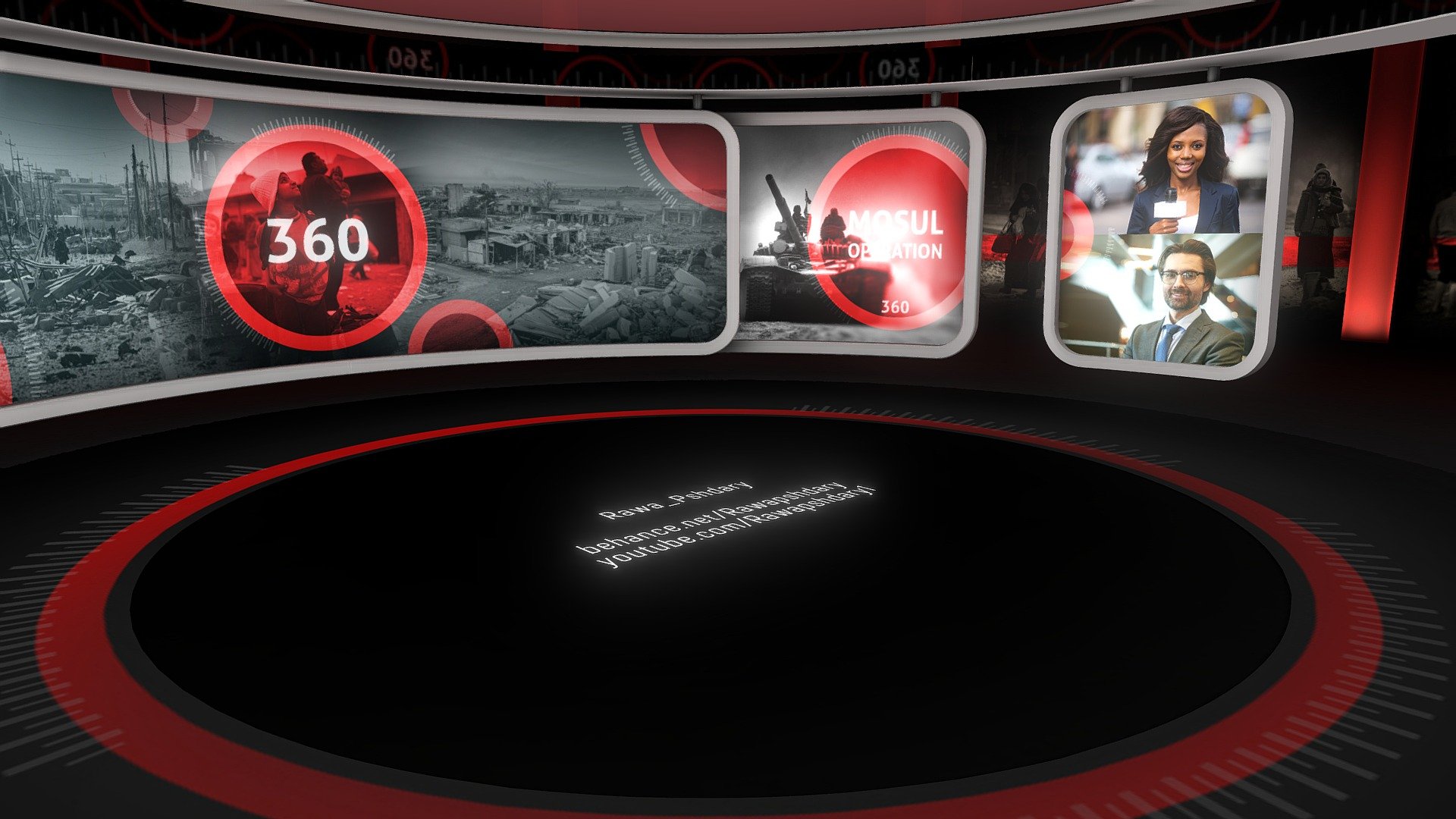 Studio 360 Rudaw - 3D model by Rawa.pshdary [e57e053] - Sketchfab