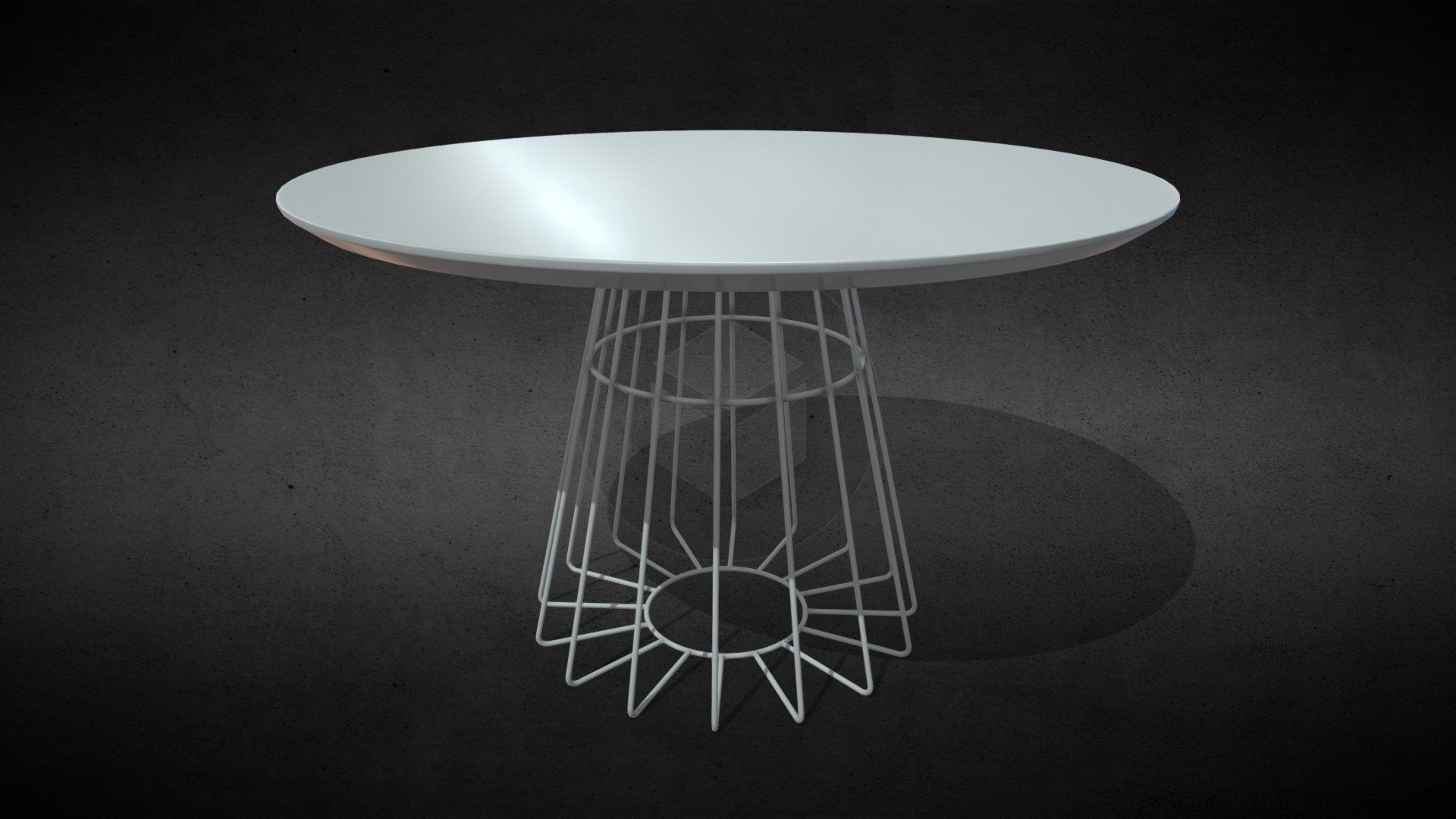 Eao Compass Dining Table - Buy Royalty Free 3D model by Sunny ...