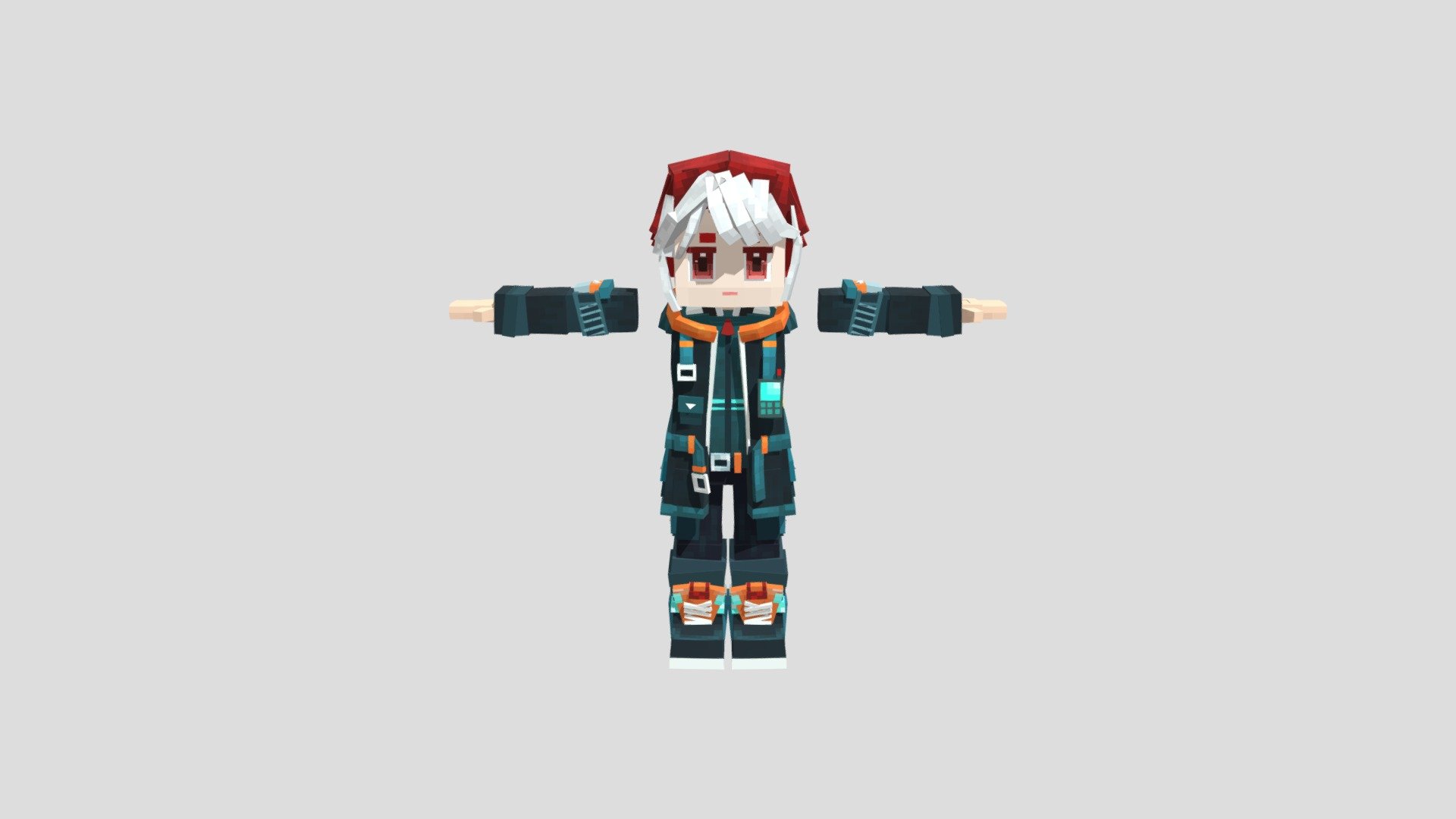 Minecraft Girl_Soldier - 3D model by ntphuong_moe ...