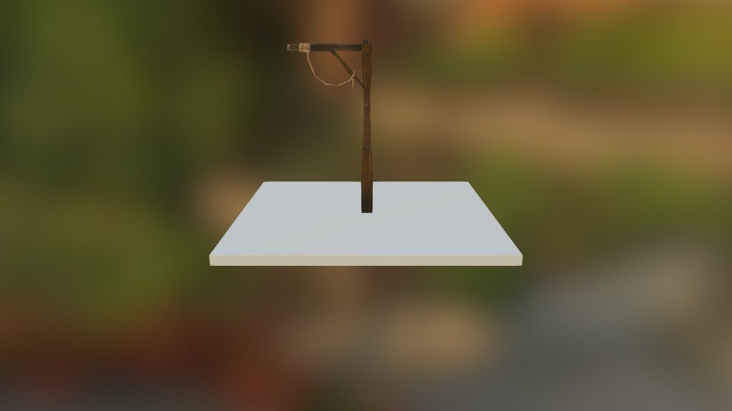 Low Poly Wooden Post - 3D model by Bearded Models (@BeardedAnimations ...