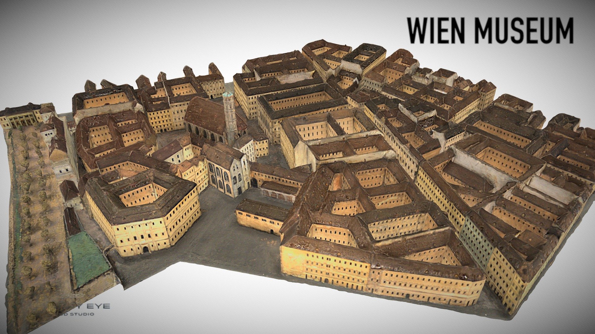 C: Wienmodell von Eduard Fischer 1852-1854 - 3D model by Crazy Eye ...