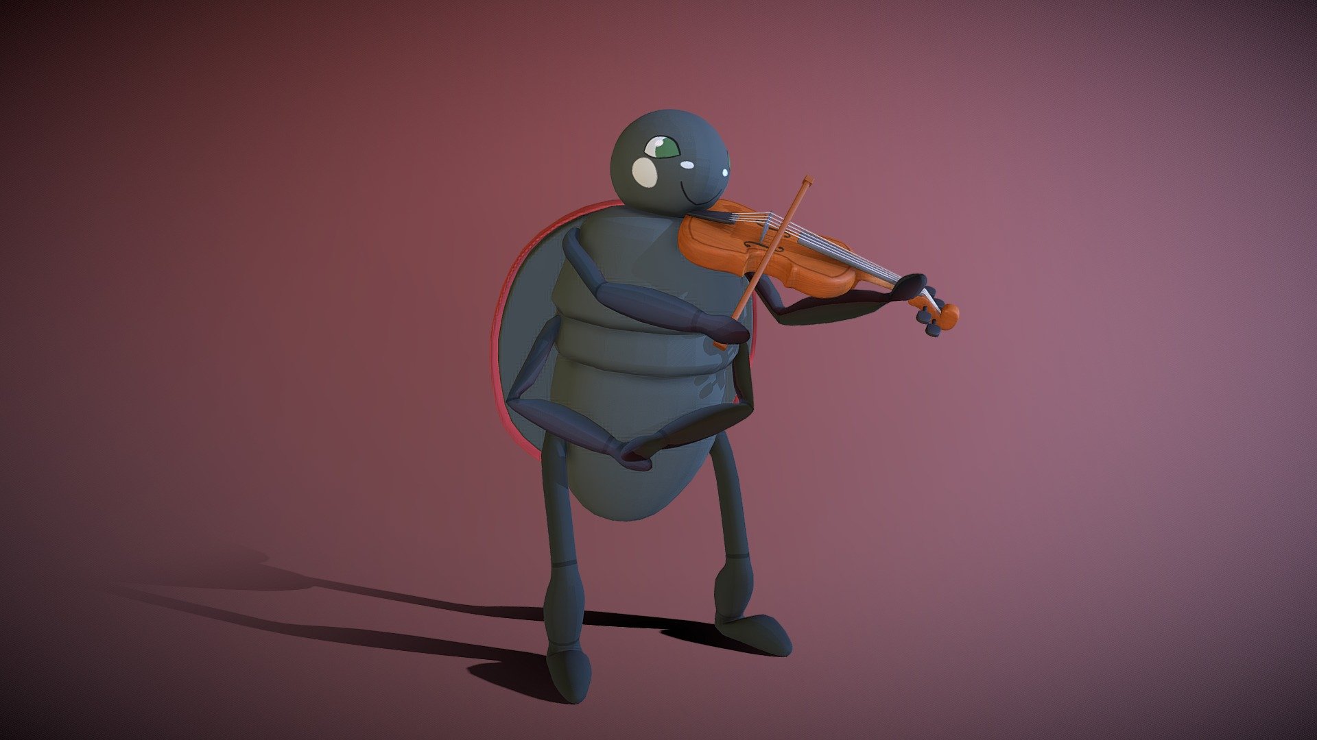 Lin The Ladybug - 3D model by Vorsutus (@Crimson42) [e5812d1] - Sketchfab