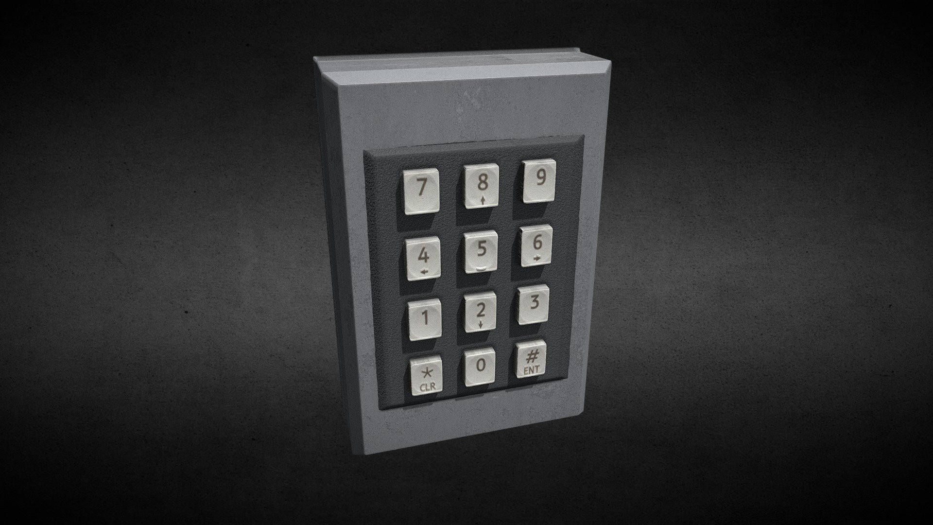 Keypad - 3D model by stoneghost [e5818e9] - Sketchfab