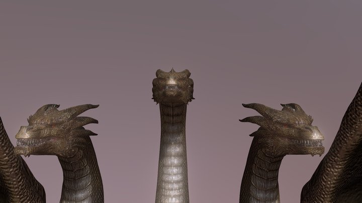 Ghidorah 3D models - Sketchfab