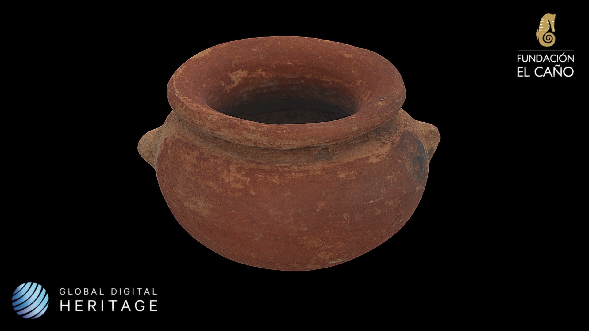 Globular pot, El Caño, Panama - Download Free 3D model by Global ...