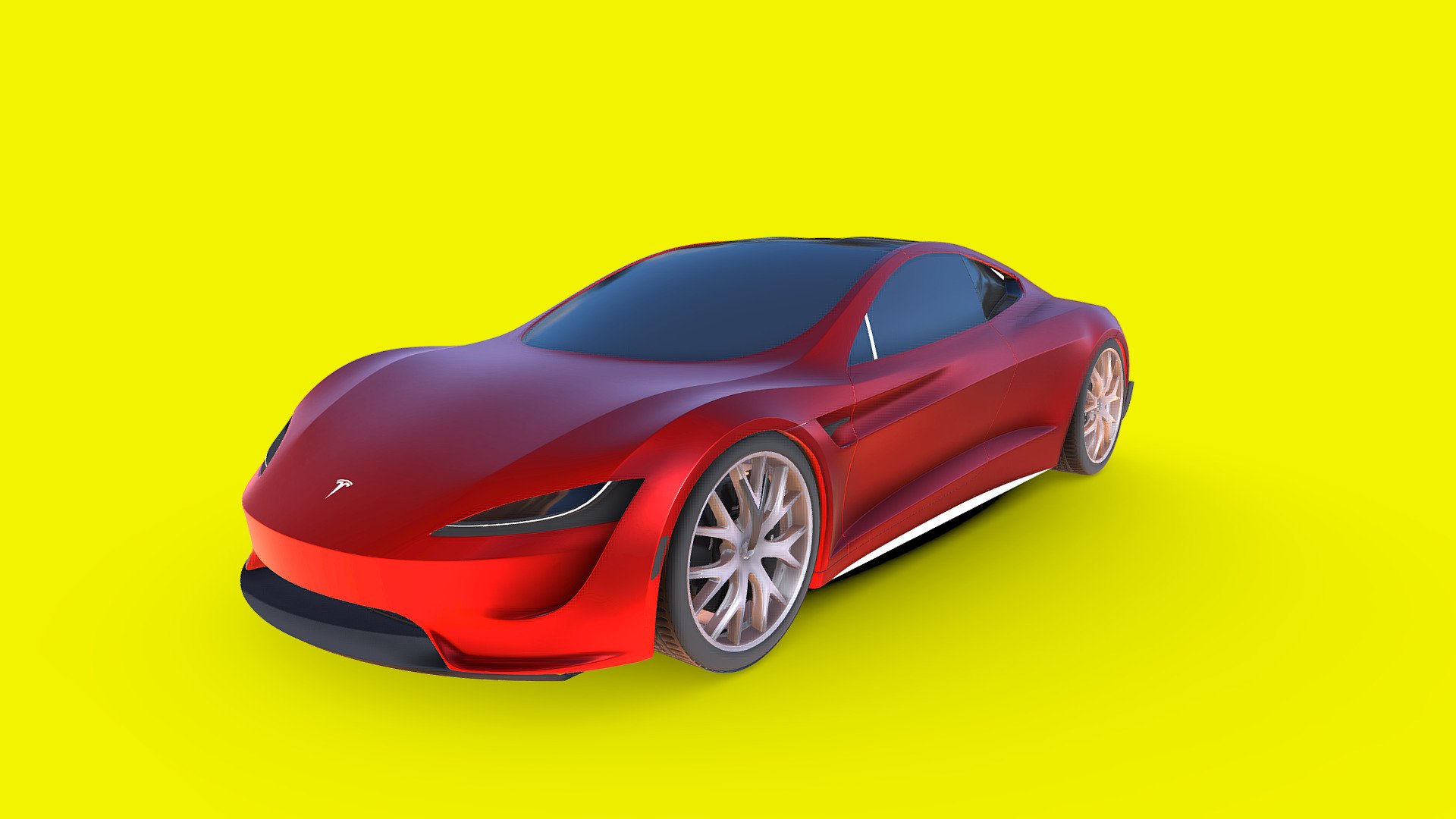 Tesla Roadster (Free) - Download Free 3D model by brazzy_CGI [e581e1f ...