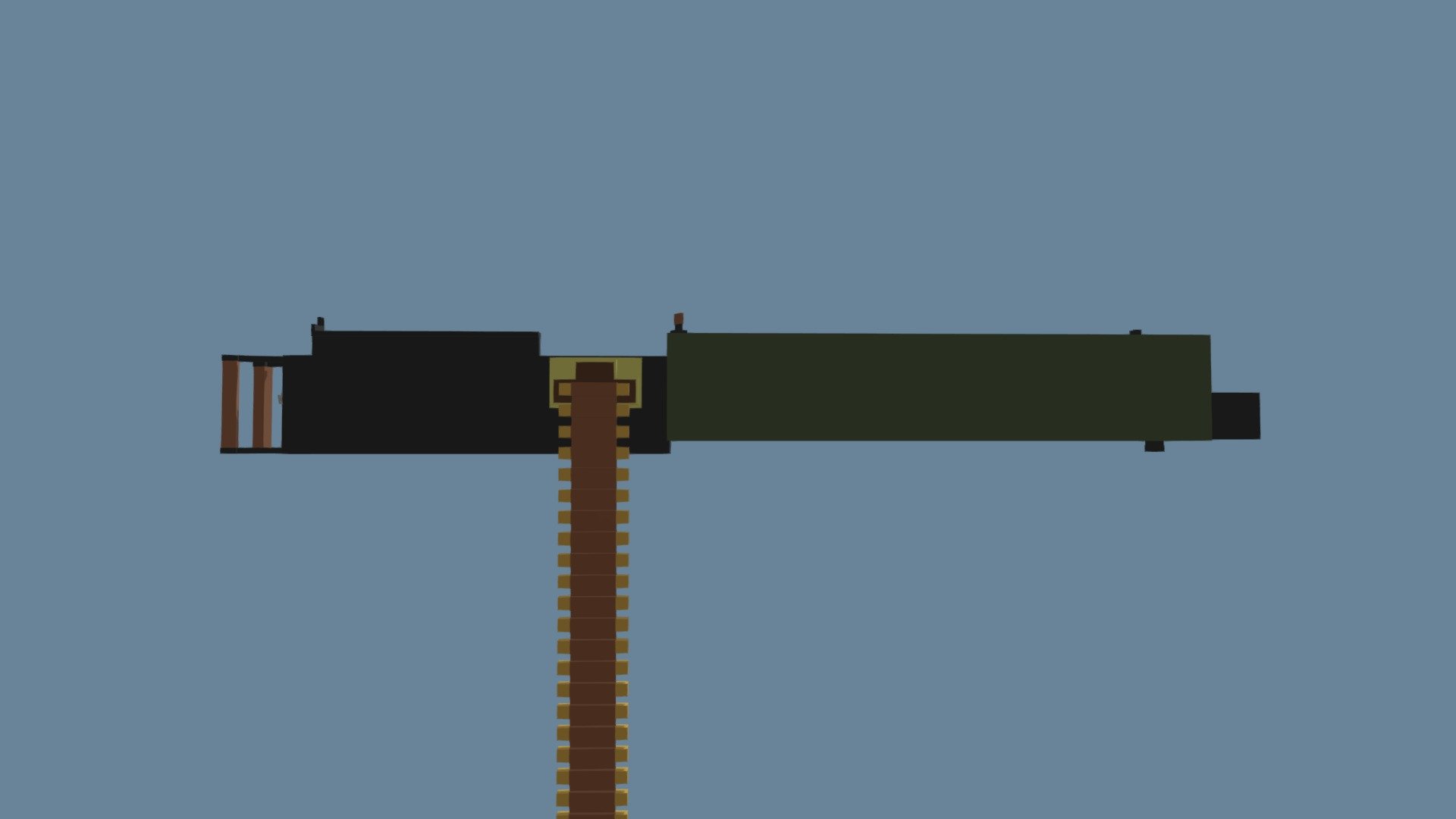 Vickers Machine Gun (Old Version/Cube) - Download Free 3D model by ...