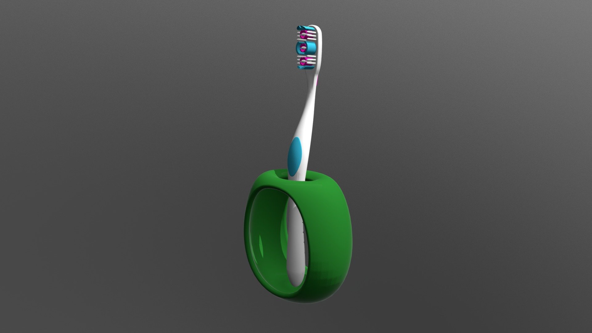 Toothbrush holder - 3D model by Adam David (@pennyweightTechnology ...