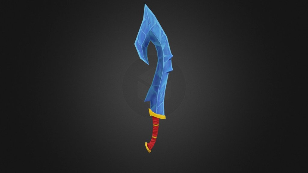 Icy Dagger - 3D model by Pedro Geada (@Geada) [e5831f4] - Sketchfab