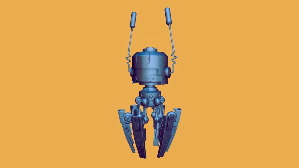 Wildstar Drone WIP Highpoly - 3D model by twitte_king [e583770] - Sketchfab
