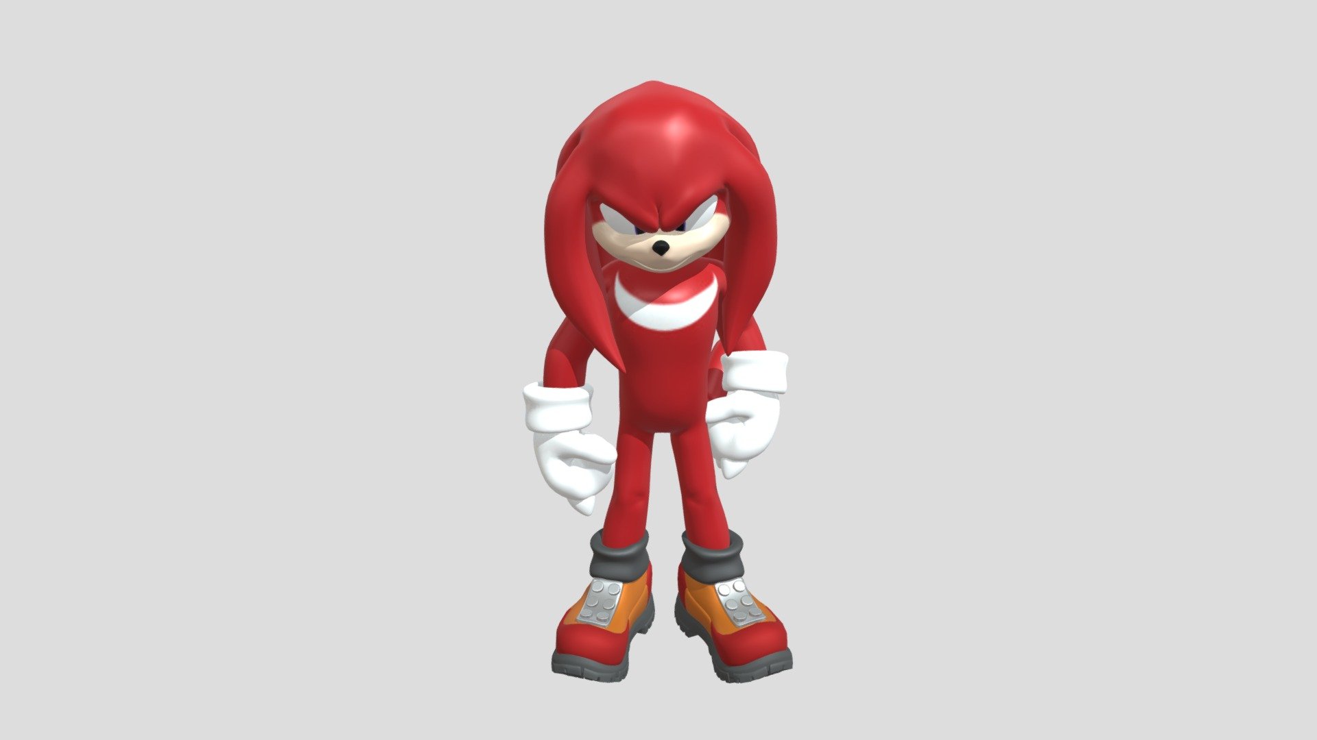 Knuckles Movie Free - 3D model by spider-zip3 [e583e53] - Sketchfab