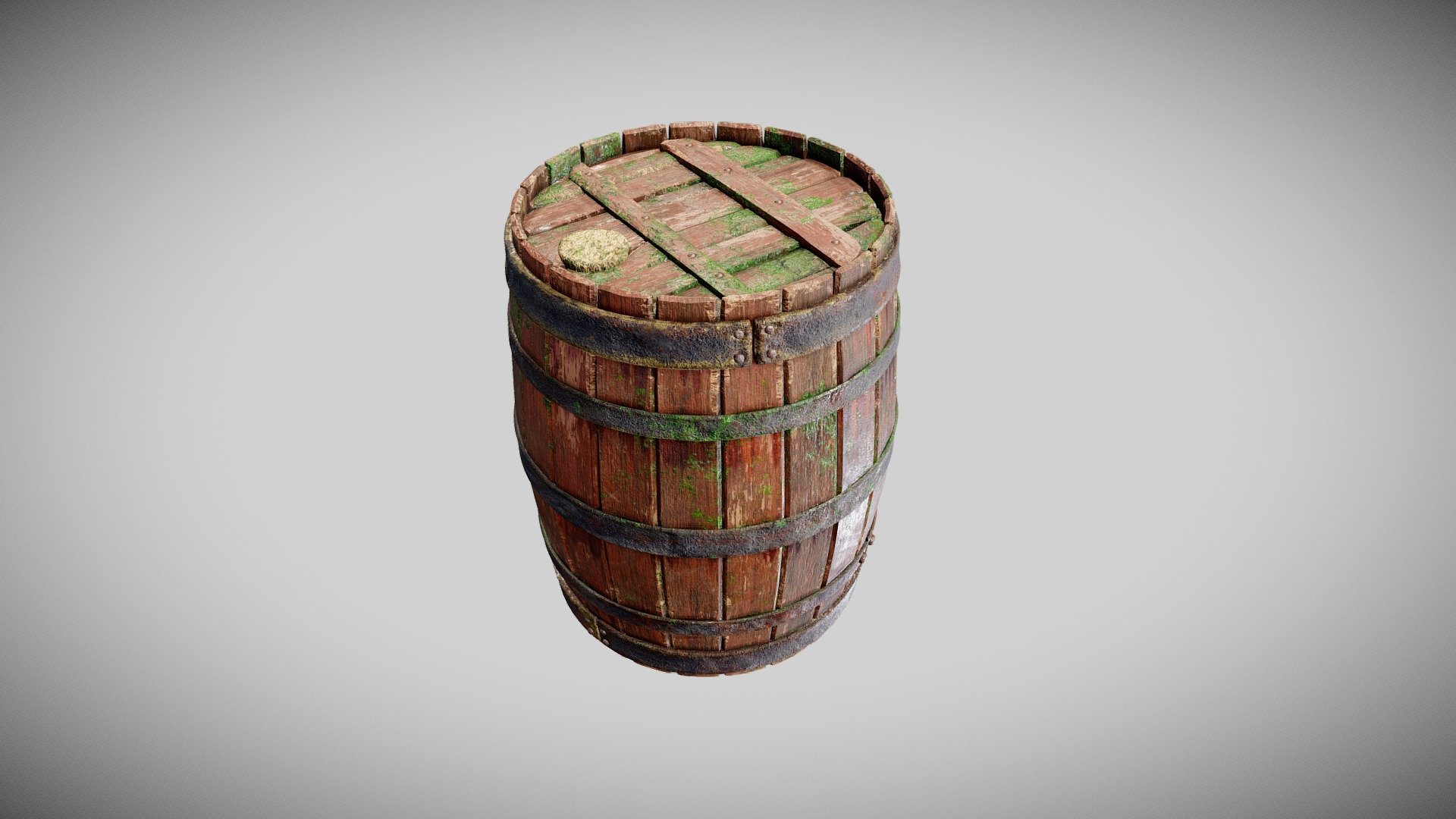 Barrel - Download Free 3D model by Robert (@RobertD3) [e584874] - Sketchfab