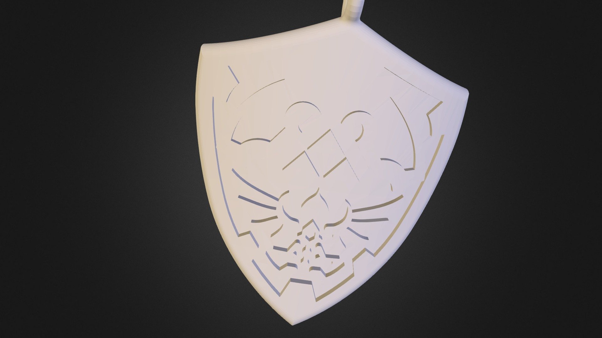 Zelda Shield - Twilight Princess - 3D model by Raplicate (@replica ...