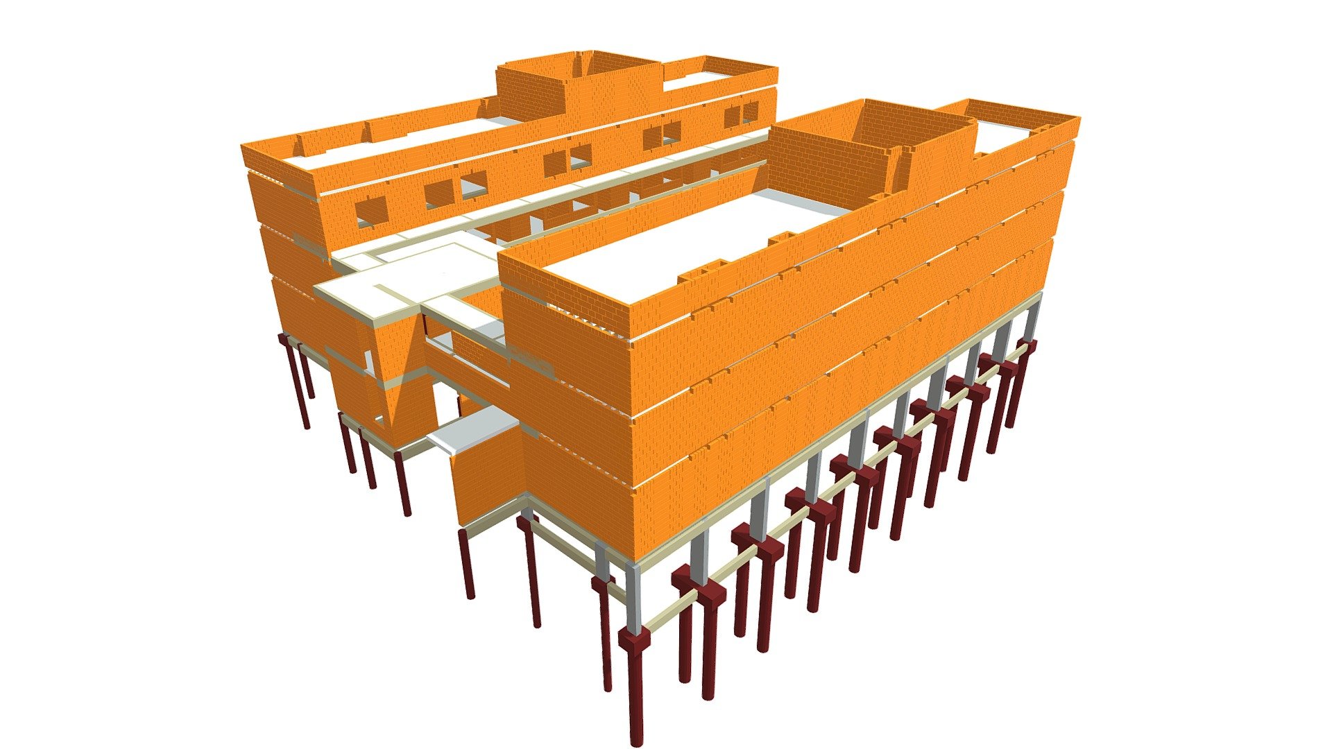 3D Estrutura JDA - 3D model by WE Engenharia (@weengenharia) [e58817d ...