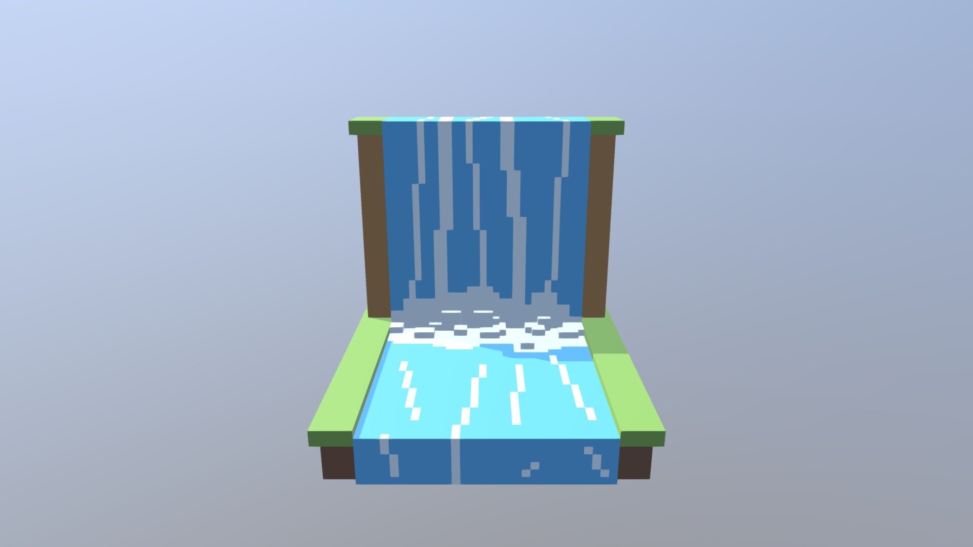 Waterfall - 3D model by Matthew Adcock (@matthew.adcock) [e588563 ...