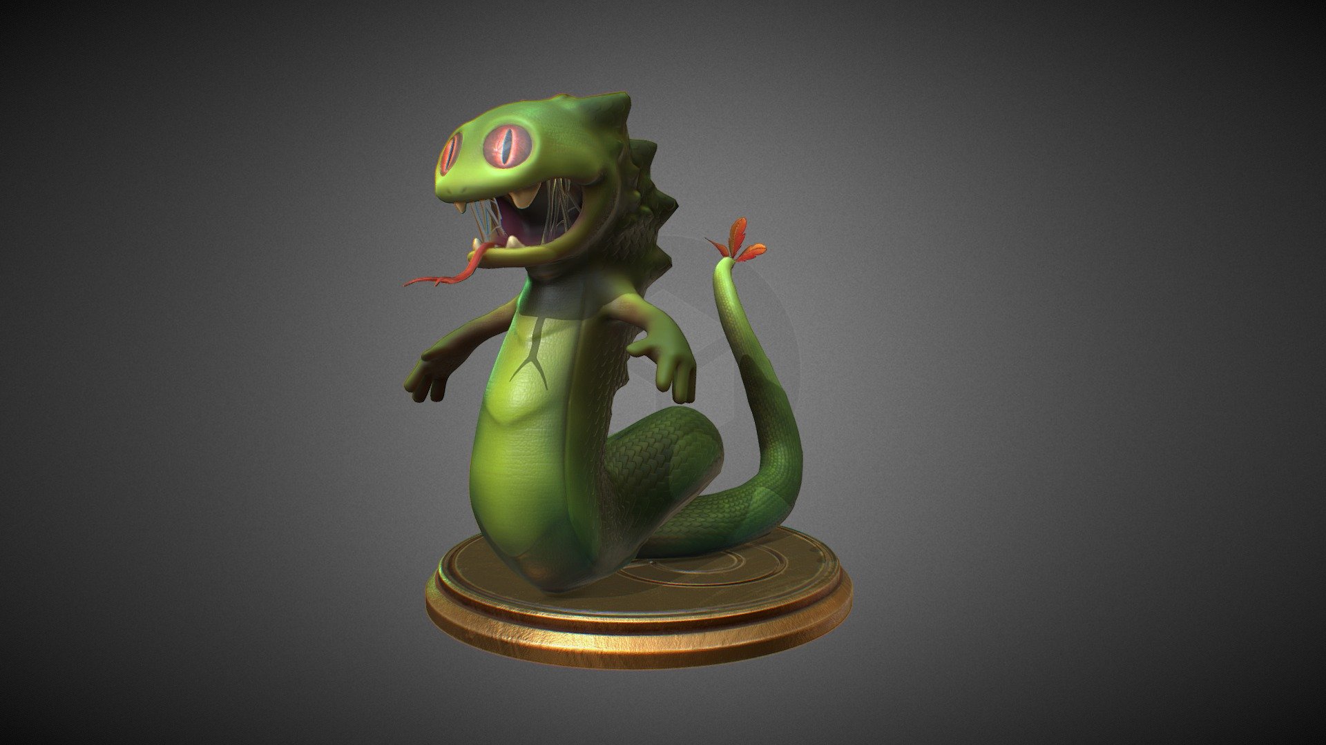 Yig - 3D model by Rope (@KikaRope) [e588e26] - Sketchfab