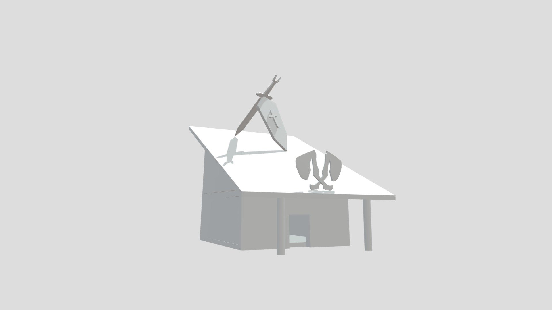Blacksmith Shop - 3D model by tomtang20 [e589591] - Sketchfab
