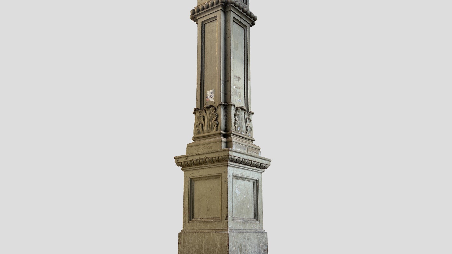 Pillar 01 | RAW Scan - Buy Royalty Free 3D model by Modulus Scan ...