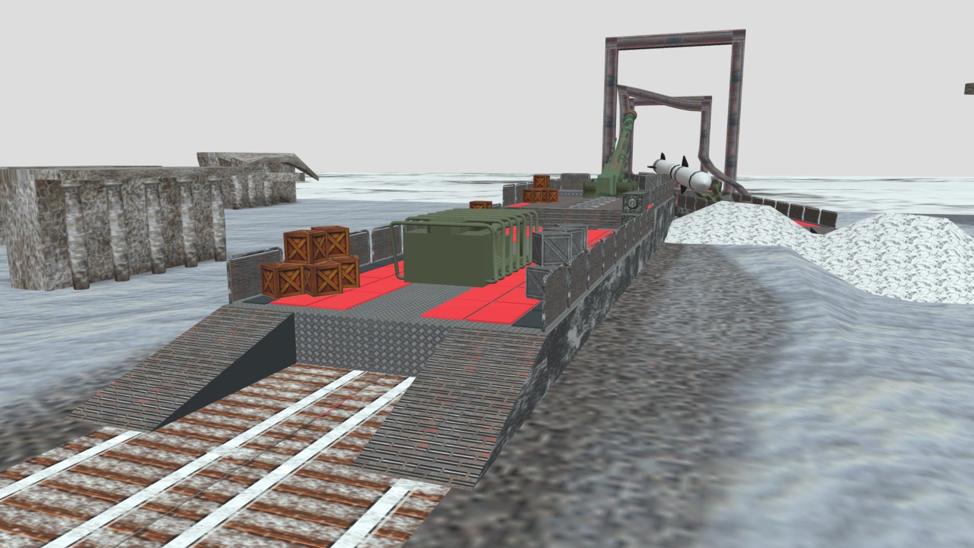 Shooting Game Full Environment - 3D model by Muhammad Awais Gul ...