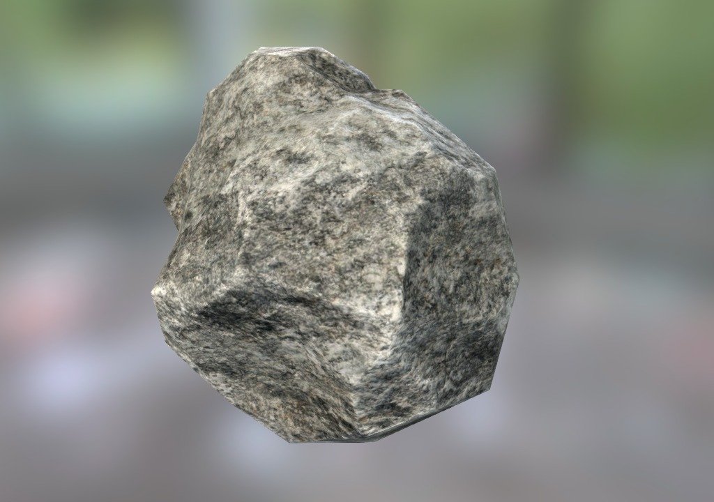 small rock 2 | low poly - Download Free 3D model by aaron_nerlich ...
