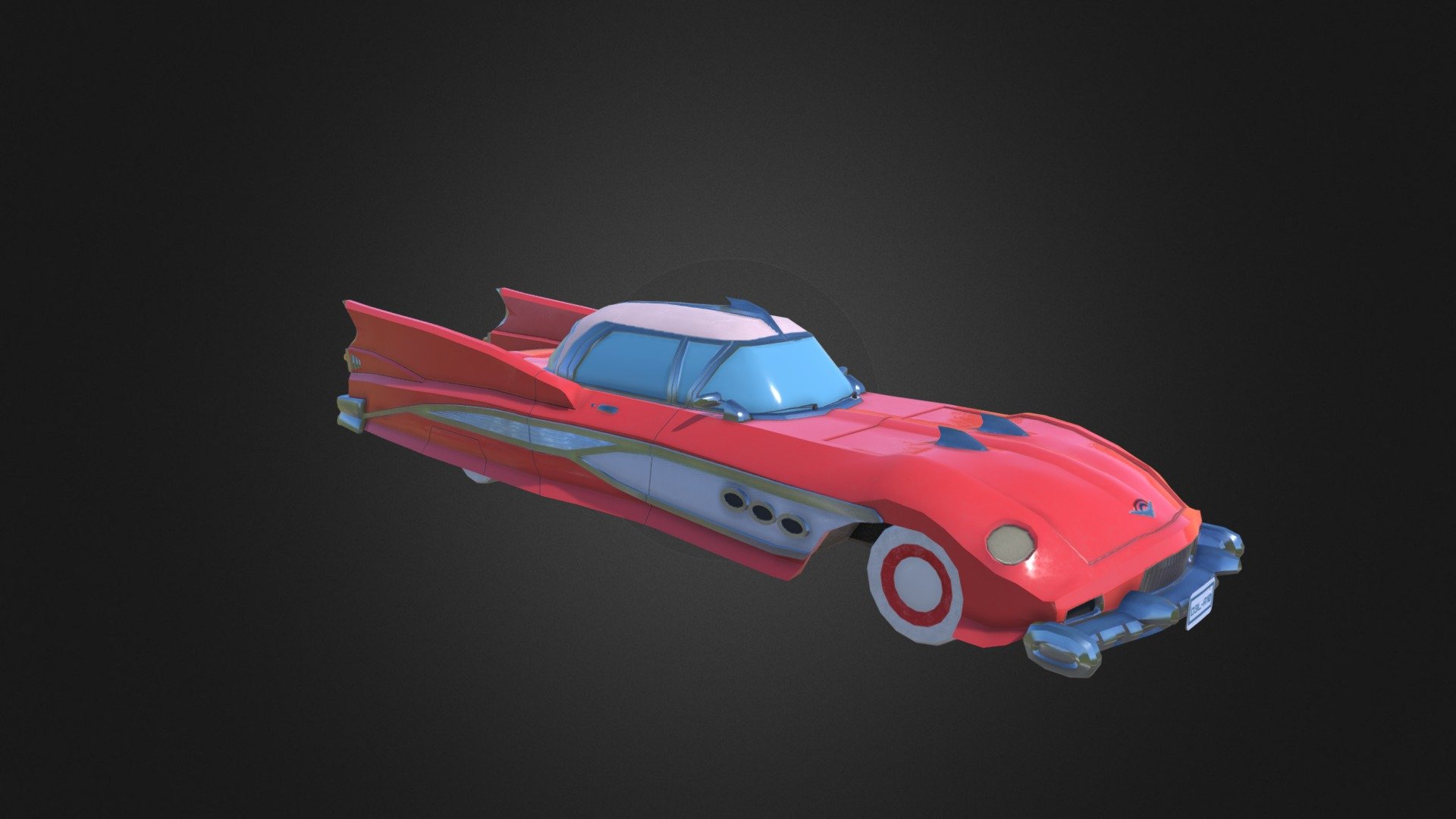 Retro Car - Download Free 3D model by Matt LeMoine (@Matt_LeMoine ...