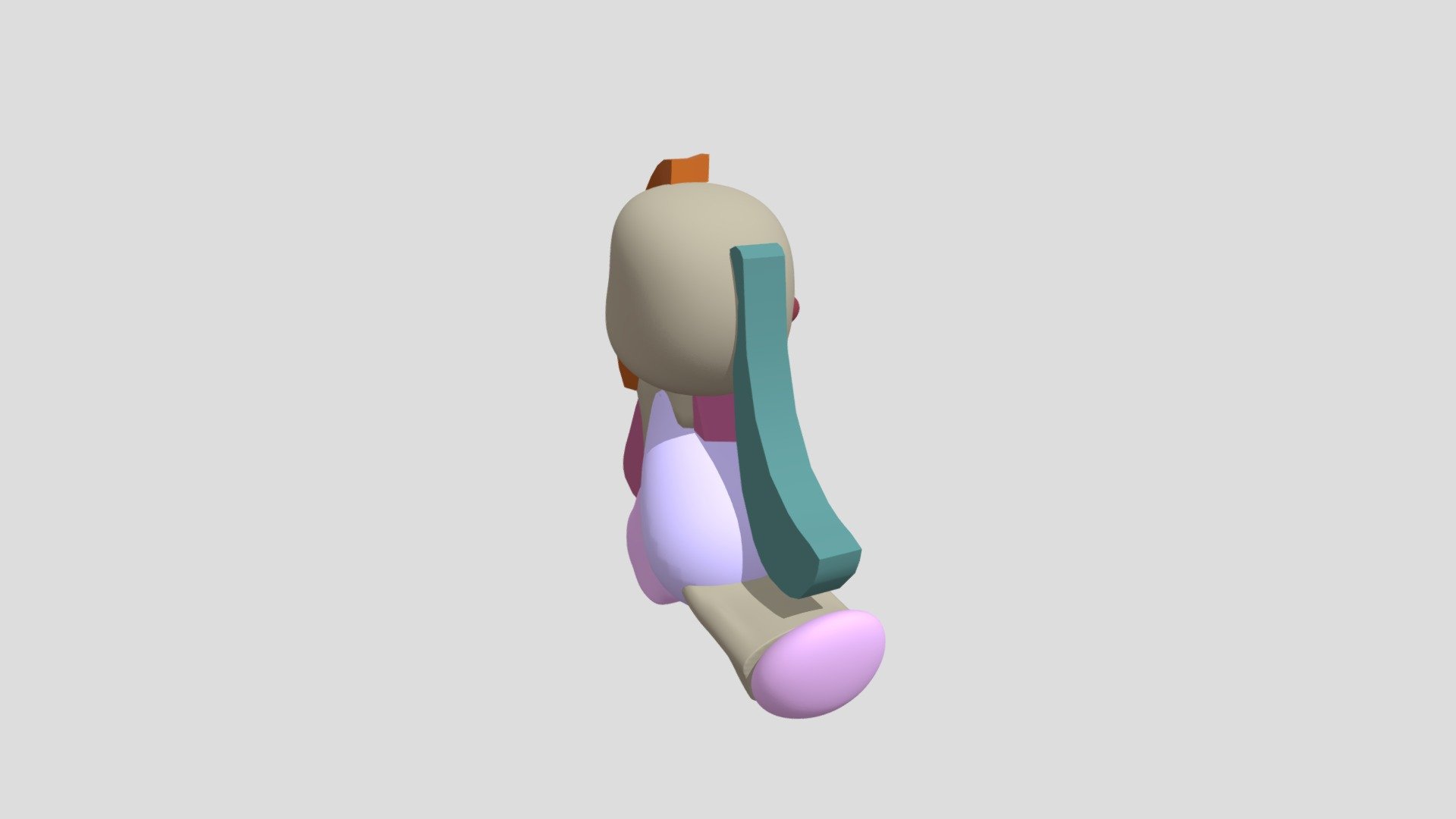 rabit - 3D model by EmiliaGreen397 [e58da38] - Sketchfab