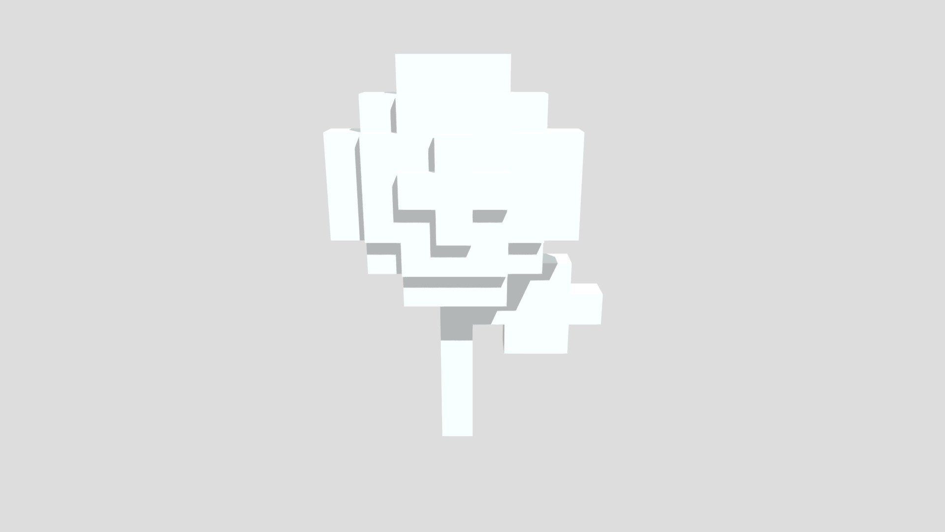 Voxel Flower - Pickup - 3D model by green.forest [e58eb4e] - Sketchfab
