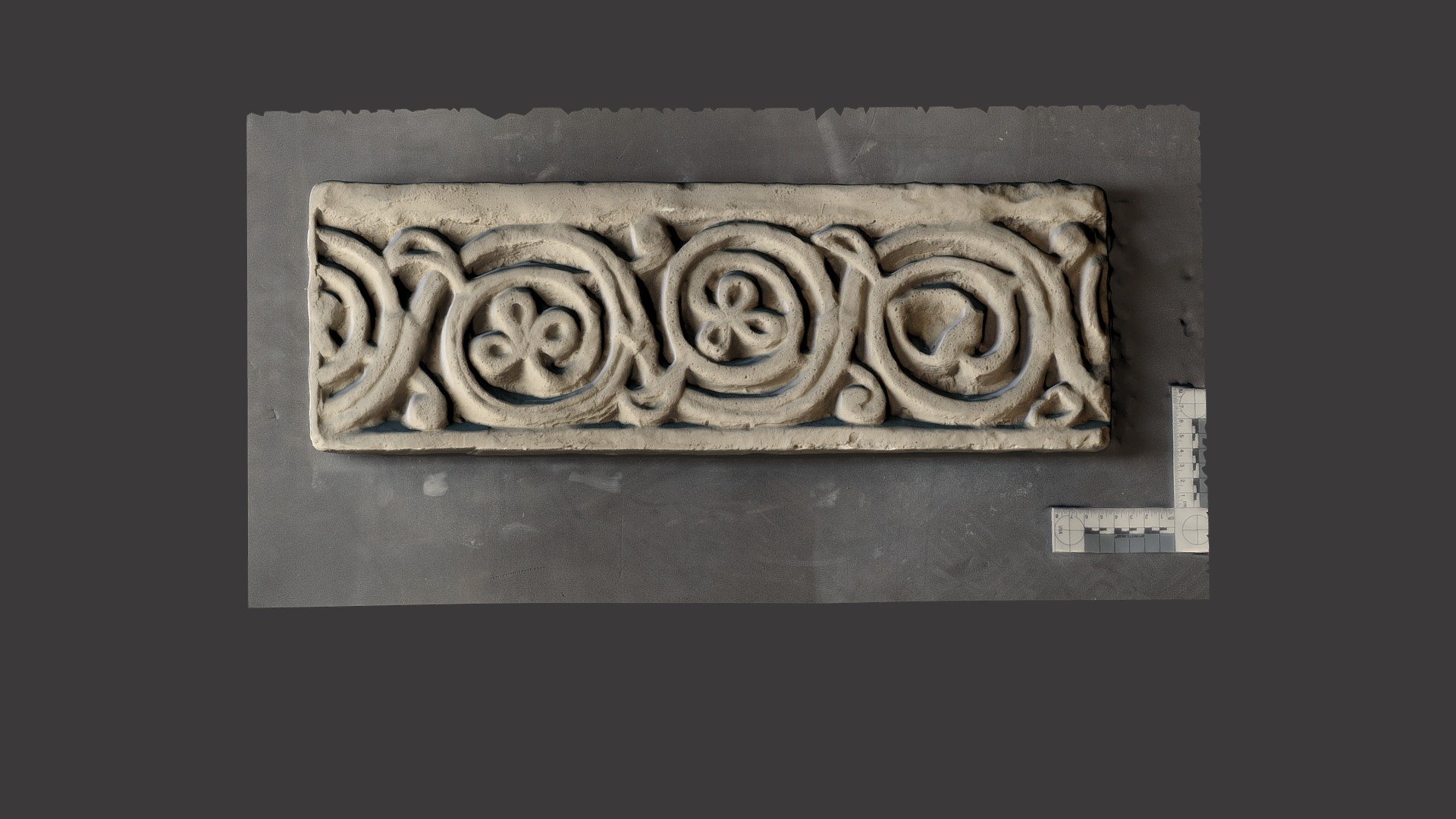 BREEDON - 13 vine scroll 91122 - 3D model by Professor Dominic ...