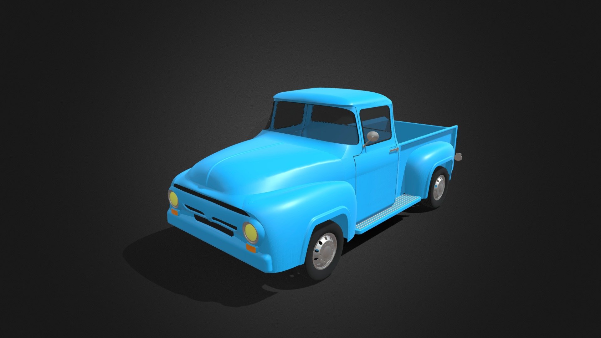 FORD F100 1956 - Buy Royalty Free 3D model by 3DDomino [e58fcb7 ...