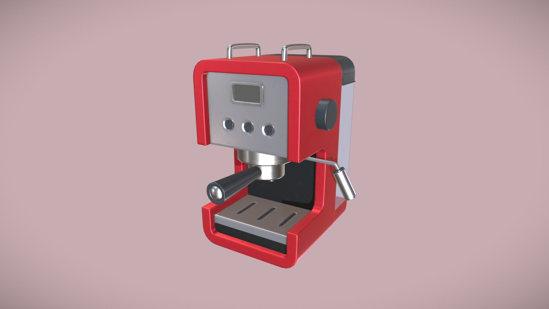 Coffee Machine - 3D model by victorcarvalho27 [e5900f9] - Sketchfab